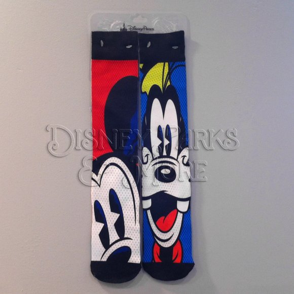Disney | Accessories | Disney Parks Socks Mickey Mouse Character Pop ...